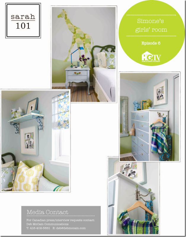 Sarah 101: Boho Chic Girls’ Rooms - Vanessa Francis Interior Design